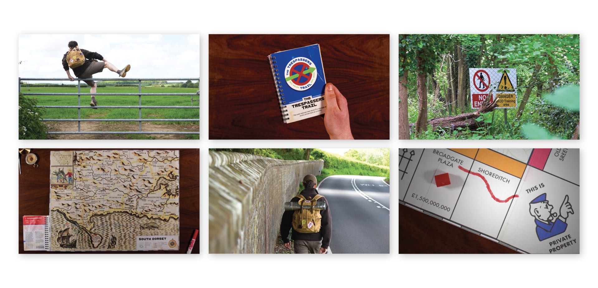 The Trespassers Trail - Timothy Huckle - UAL Showcase