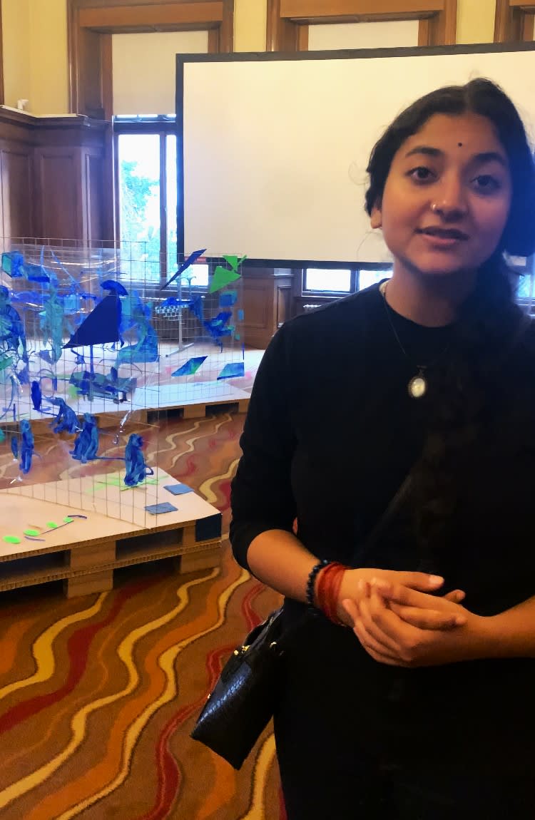 Our NAFA exhibition students talk about their artwork | UAL