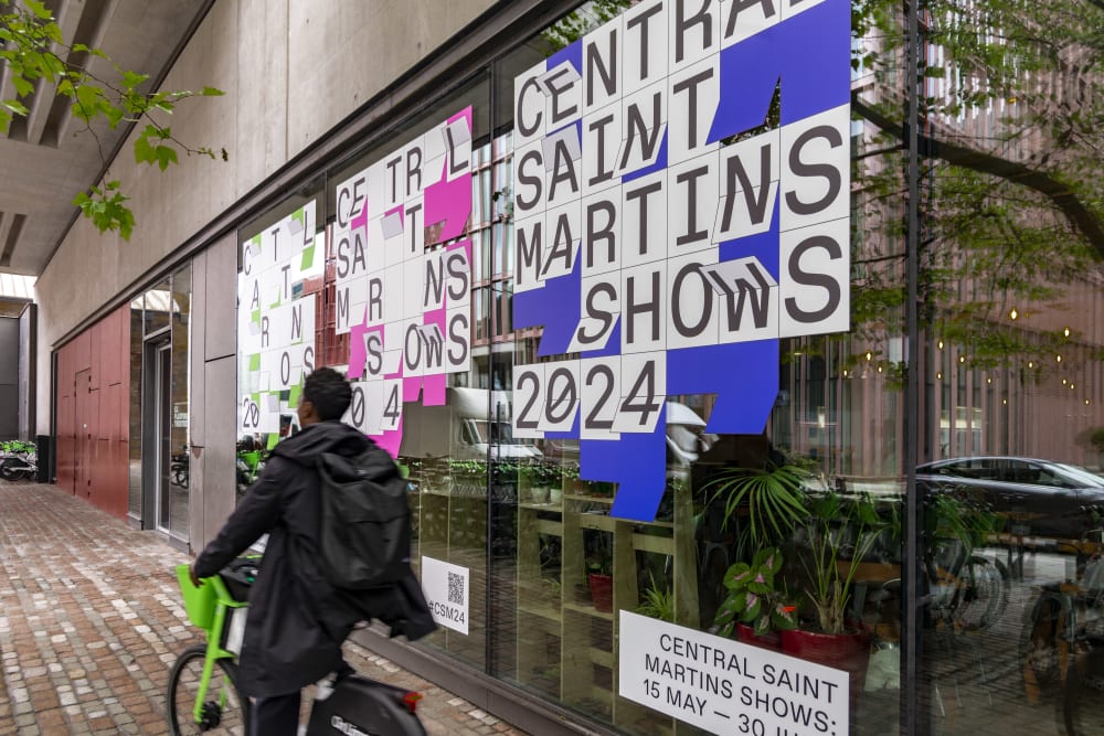 Designing the arrival of CSM Shows 2024 | Central Saint Martins