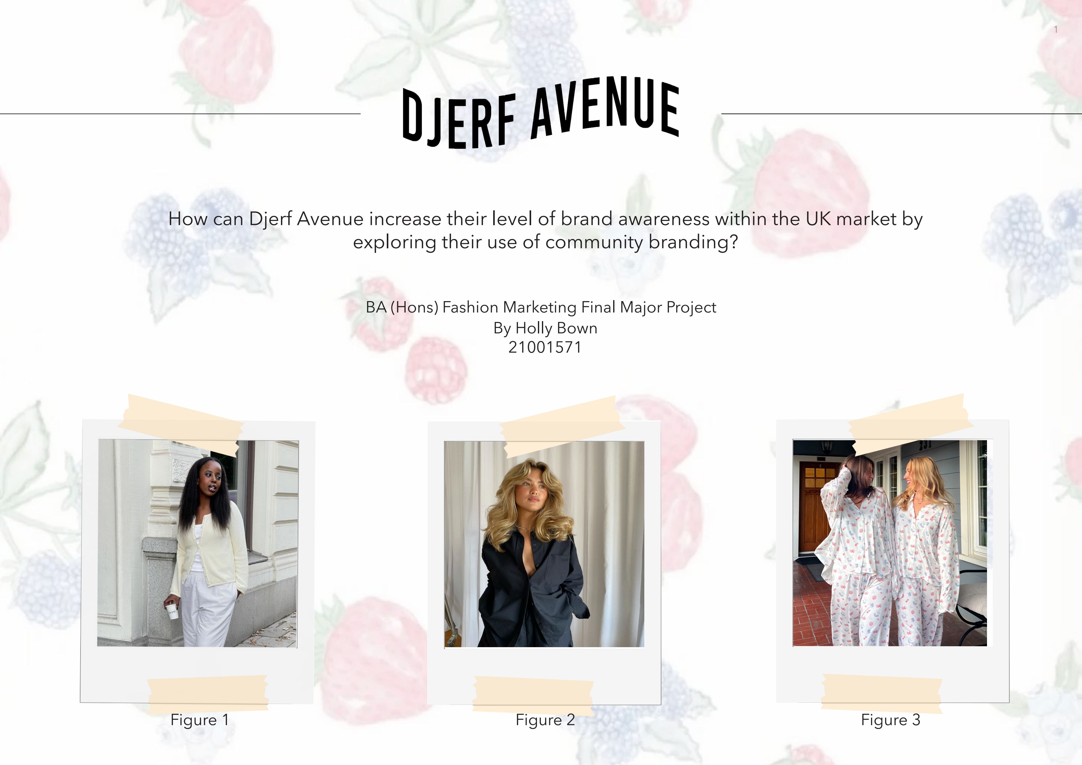 Final Major Project – UAL: Portfolio