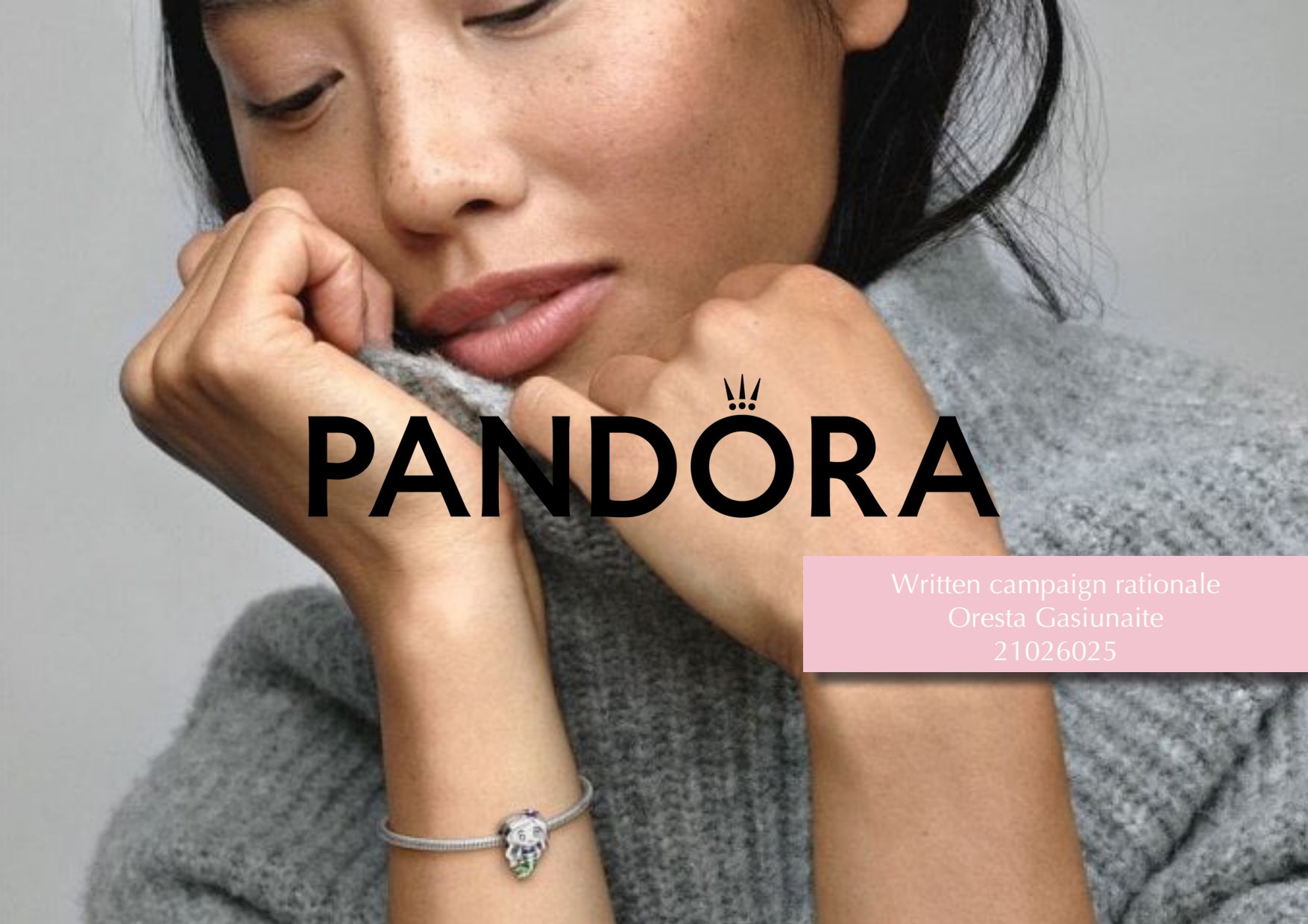 Campaign Rationale for Pandora (2023) – UAL: Portfolio