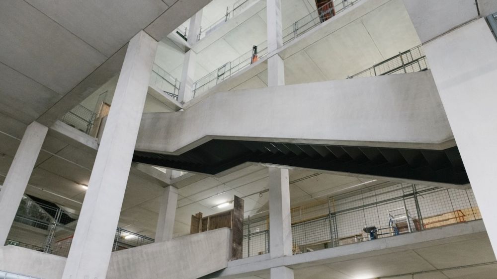 In pictures - progress of LCF's new building on East Bank, March 2022 ...