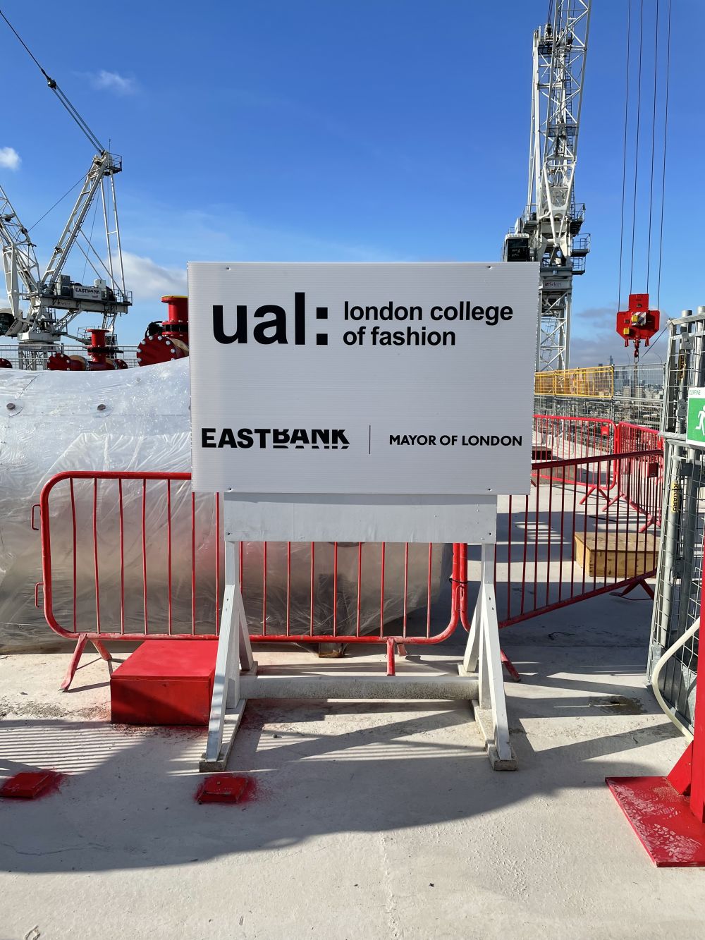 LCF celebrates Topping Out new building in the heart of East London ...